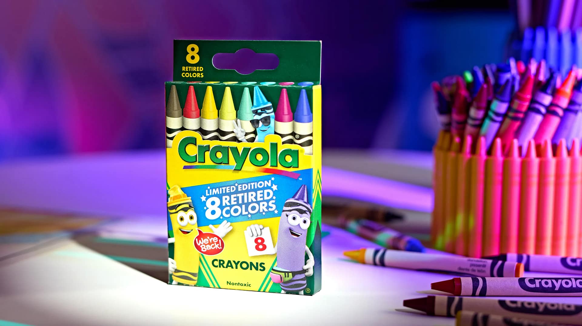 Crayola is bringing back 8 'fan-favourite' retired crayon colours ...
